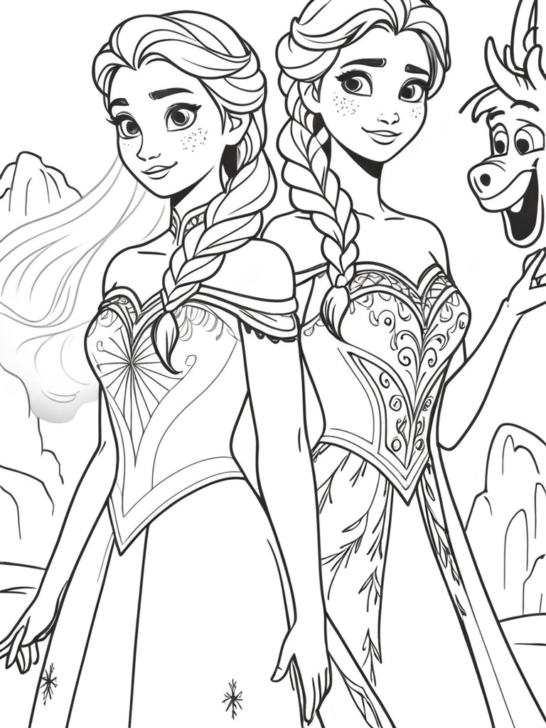 Baixar Imagens para Colorir da Elsa (Frozen) - Divirta-se Colorindo ...