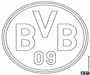 Colorir e Imprimir: Desenhos para Colorir do Borussia Dortmund BVB para ...