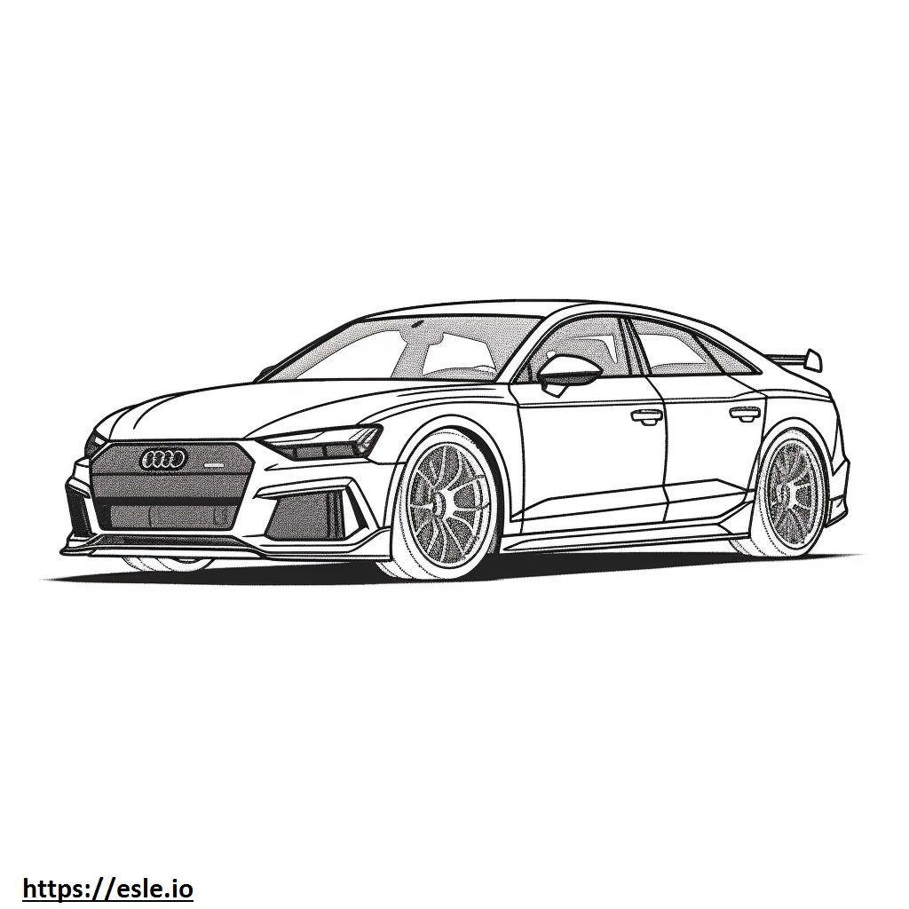 Colorir e imprimir: Modelos do Audi RS6 Avant para colorir para ...